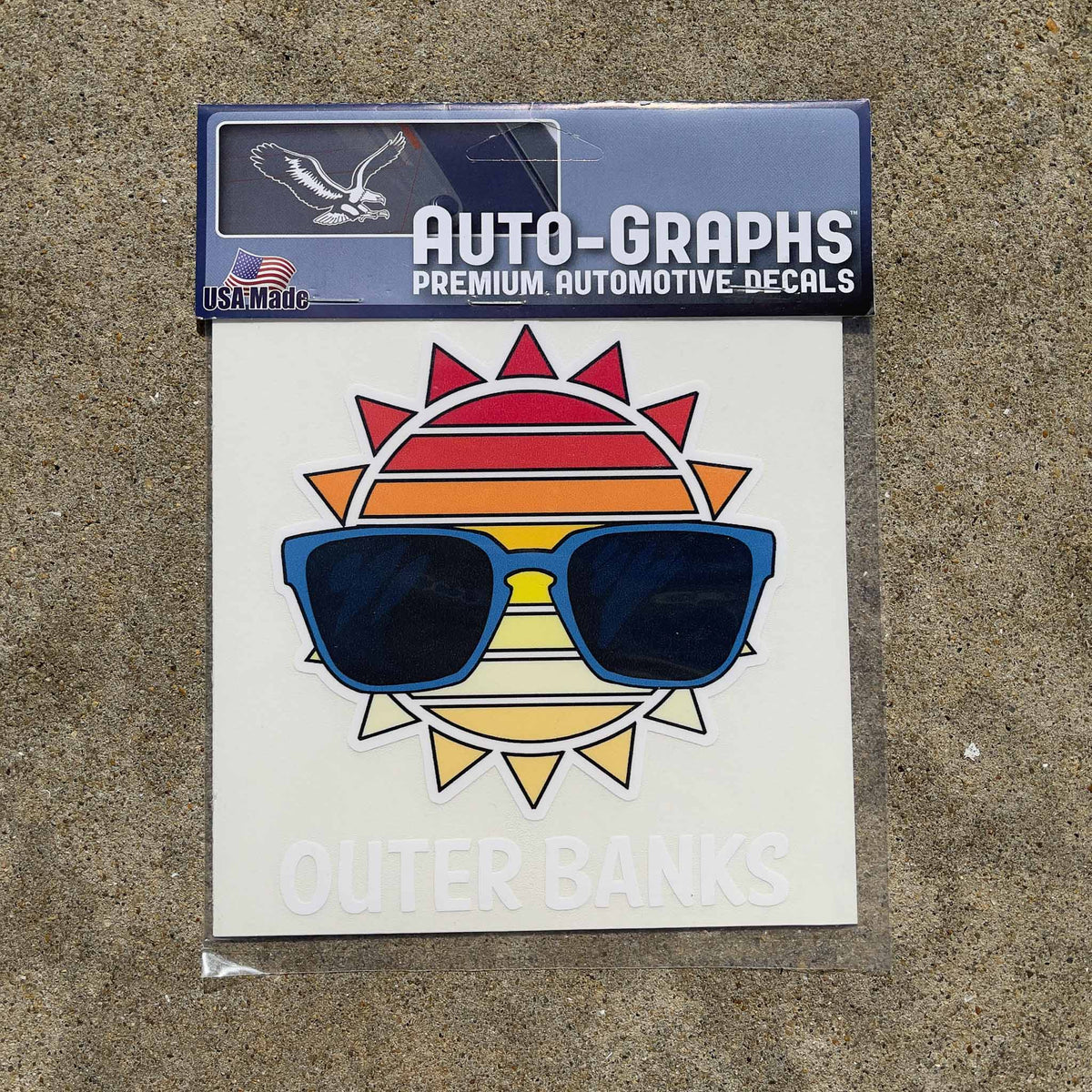OUTER BANKS SUNSHINE DECAL by AUTO-GRAPHS | Outer Banks Gifts from ...